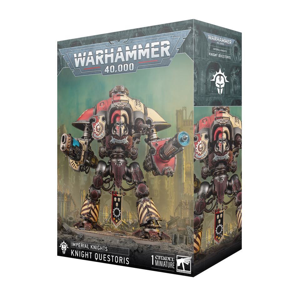 Warhammer 40K Knight Questoris – Imperial & Chaos Knights Centrepiece ...