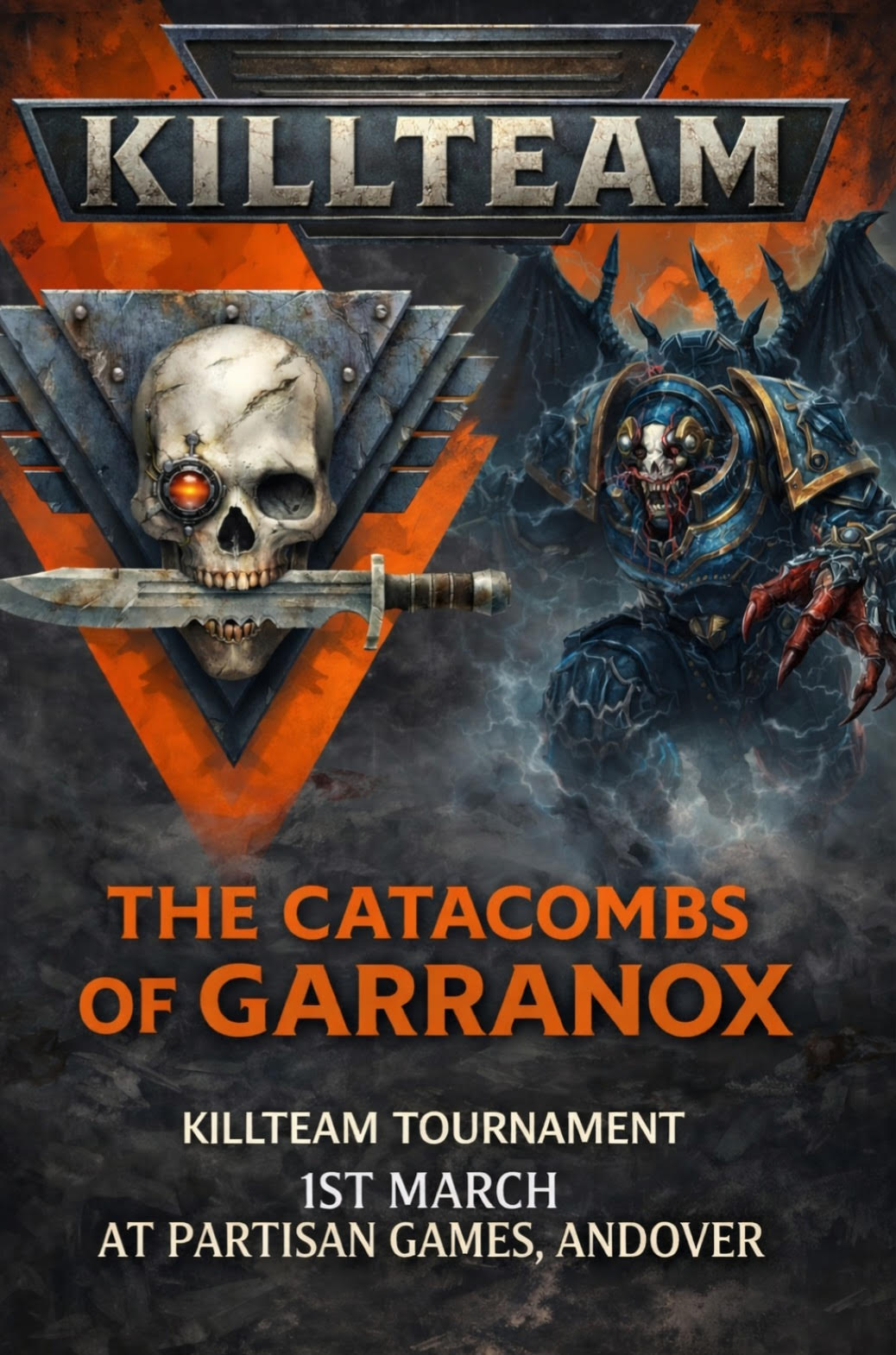 Kill Team Tournament 1st March 2026 "The Catacombs of Garranox ...